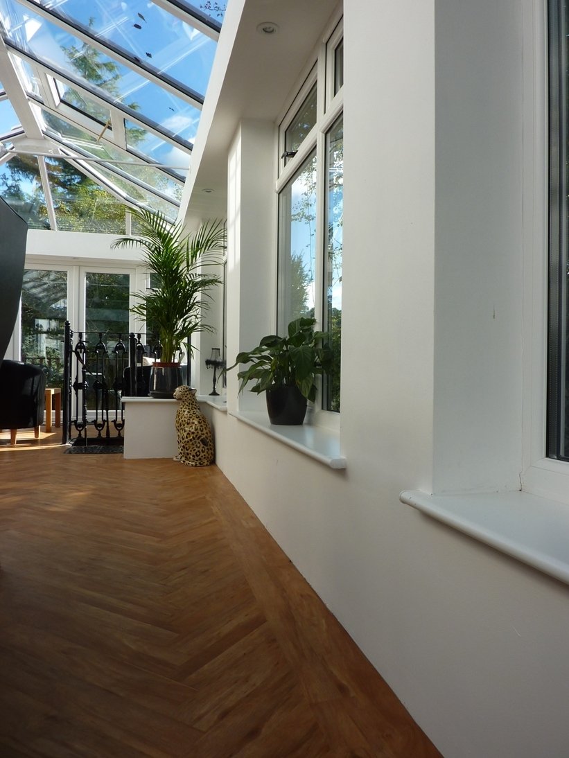 uPVC conservatory installation in Exeter Devon