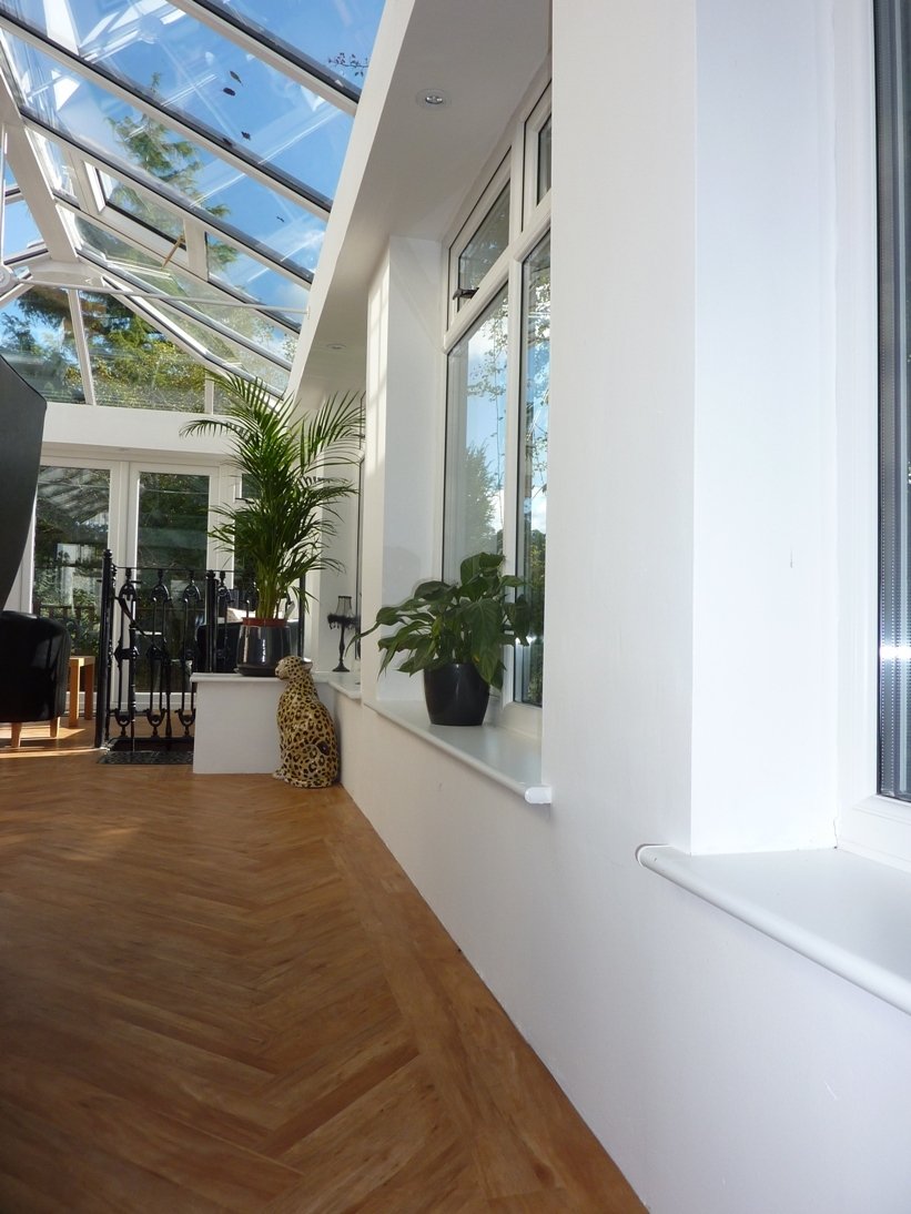 uPVC conservatory installation in Exeter Devon