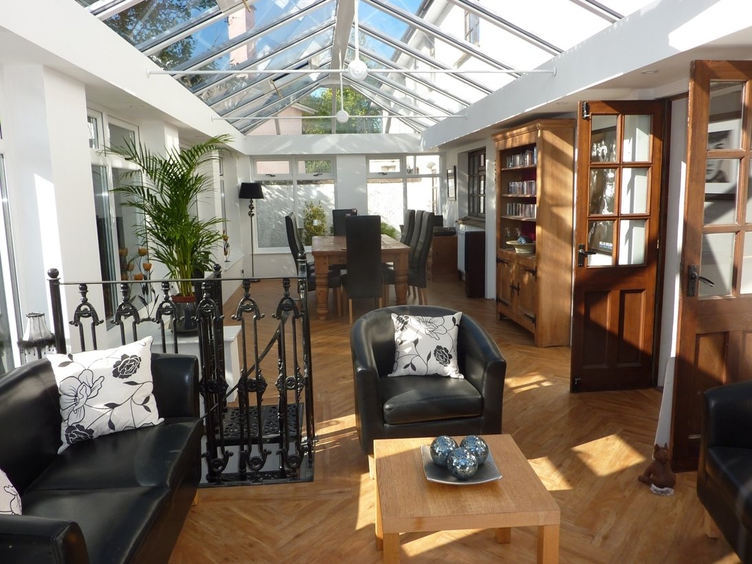 uPVC conservatory installation in Exeter Devon