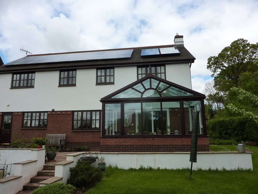 PVC & Aluminium Conservatory & Orangery projects throughout Devon