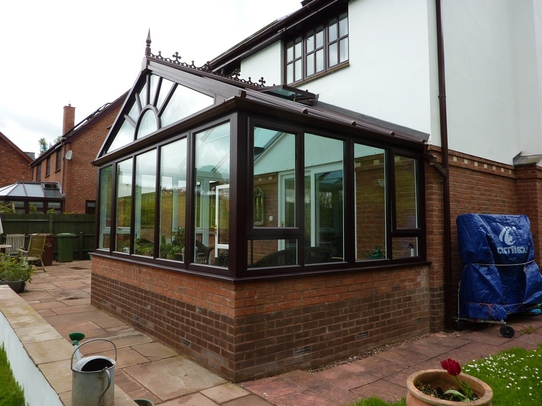 Gable fronted conservatories, Exmouth & Devon. Expert installation