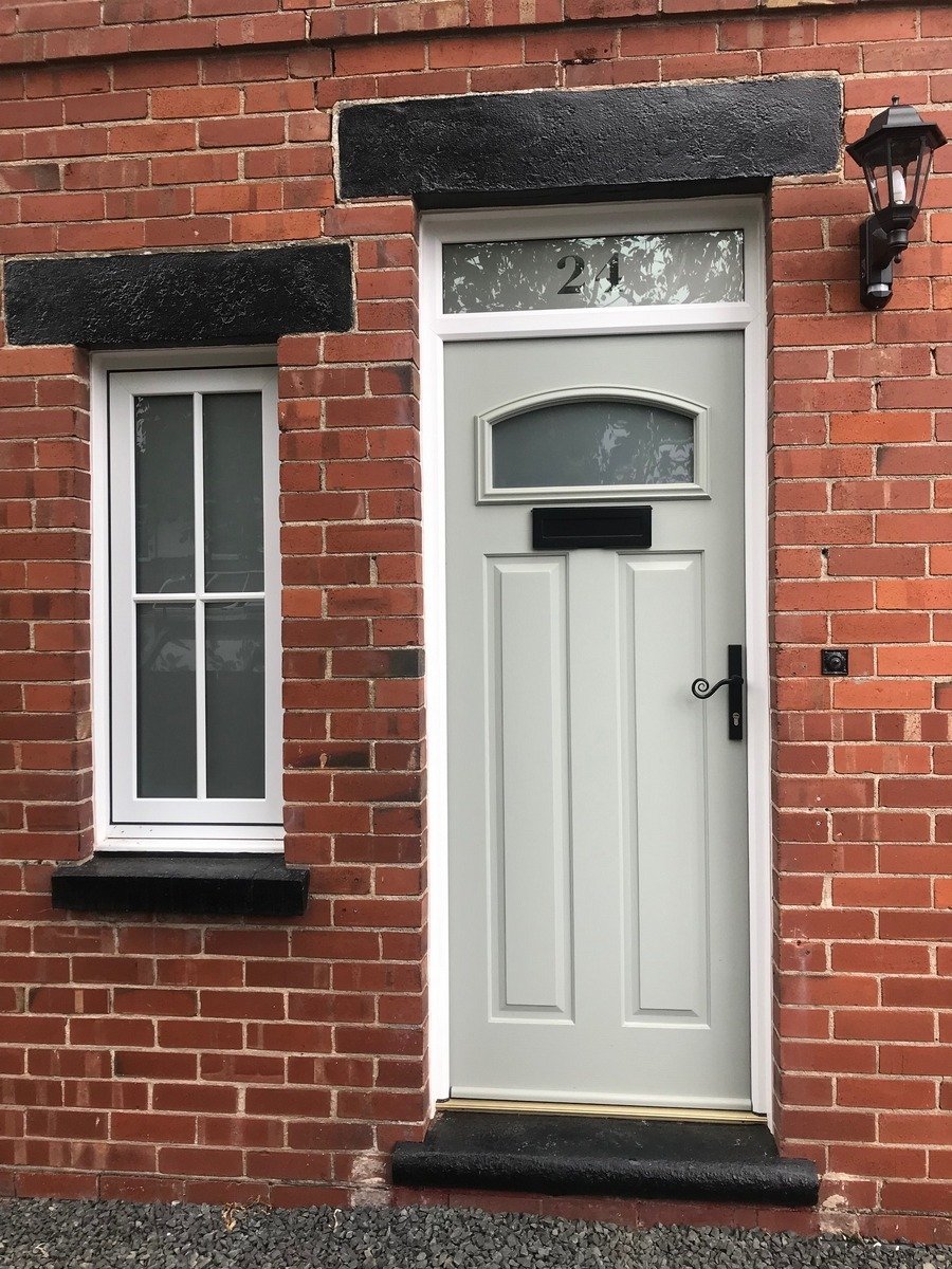 Painswick coloured London Solidor installation in Exmouth, Devon