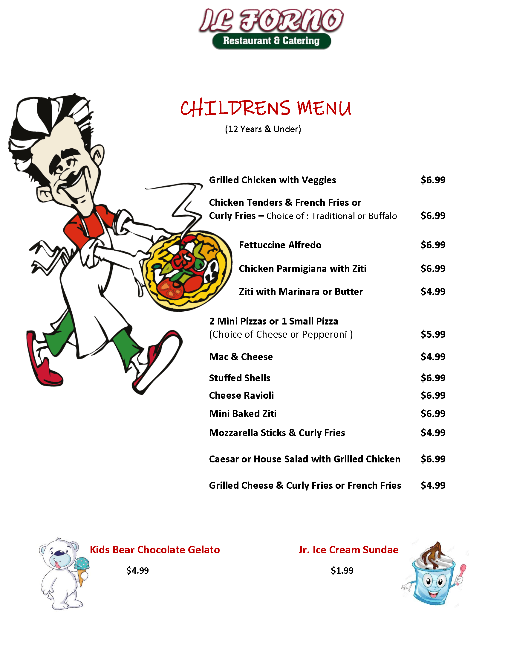 IL Forno Restaurant, Italian Family Dining