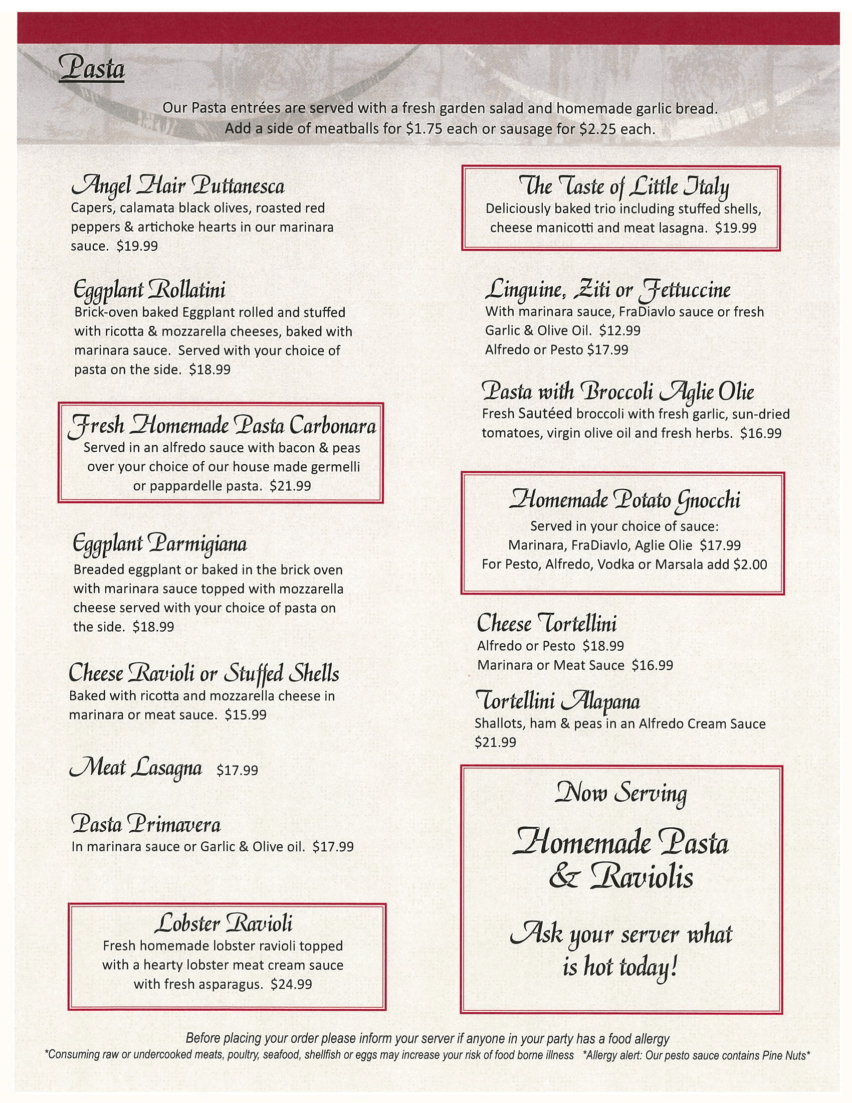 IL Forno Restaurant, Italian Family Dining