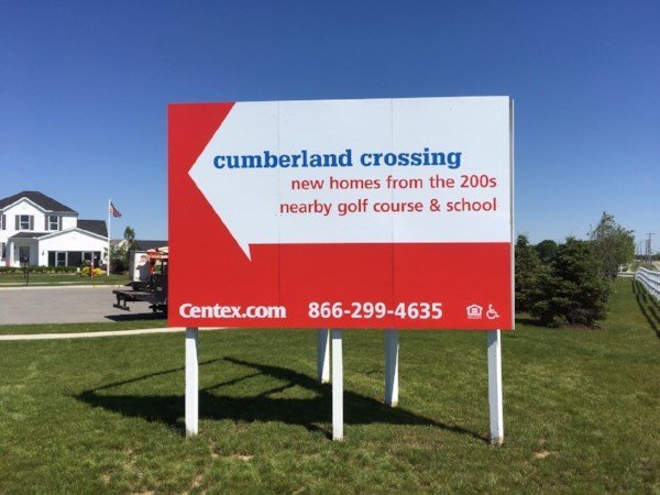Home Builder Custom Signs in Columbus OH | SignAffects