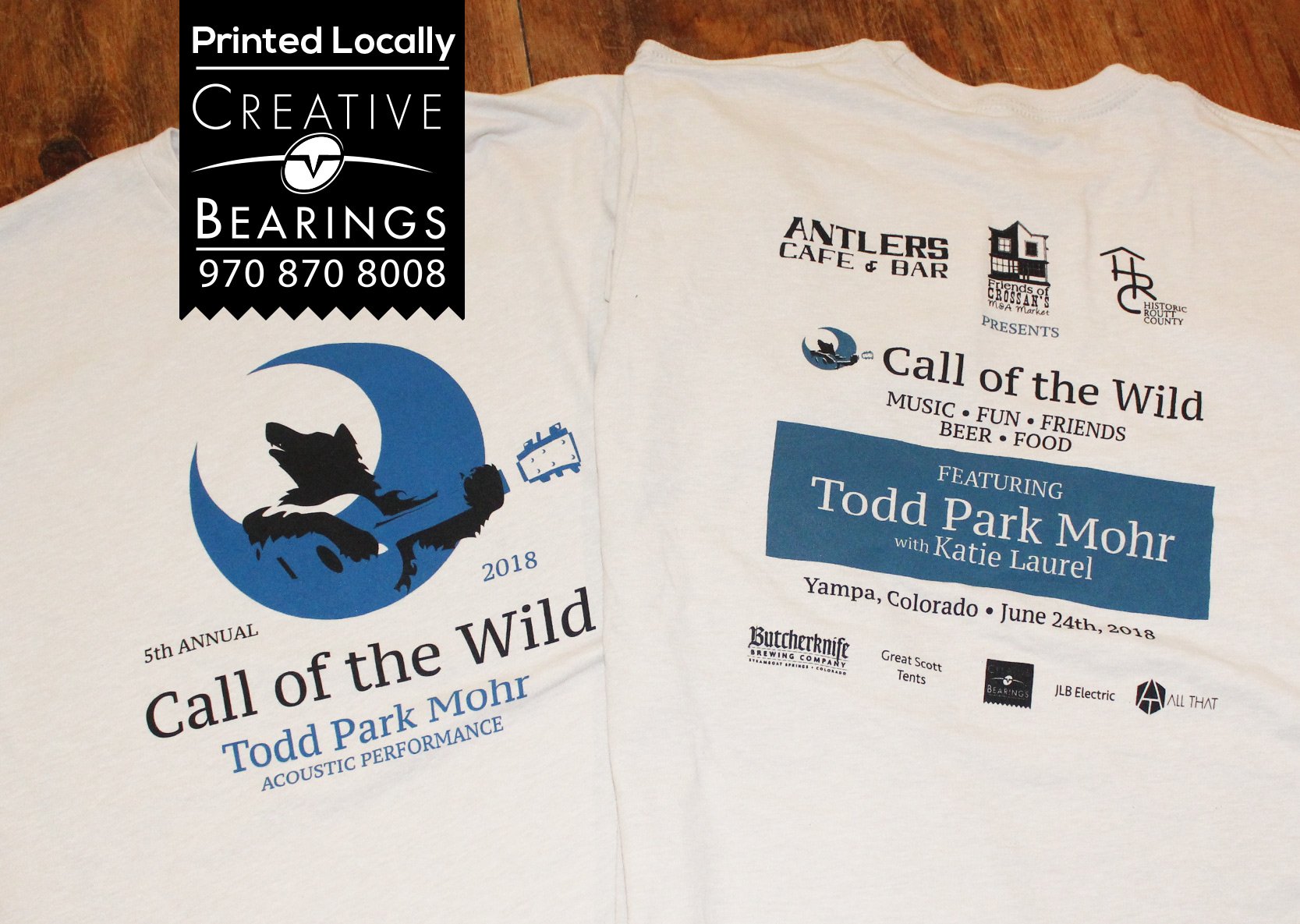 Creative Bearings | Portfolios | Screen Printing