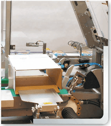 Casepack en folie bundel machines van Meurer