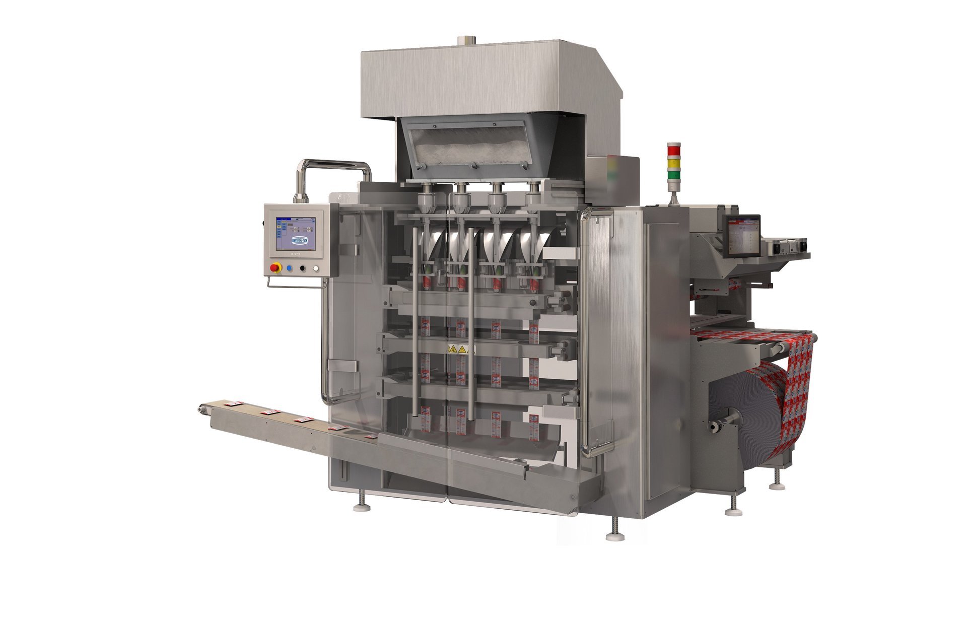 Verticale meerbaans sachet en stickpack machines van Universal-Pack