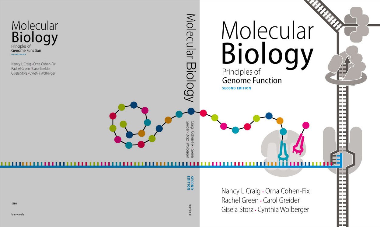 Bioscience book cover design