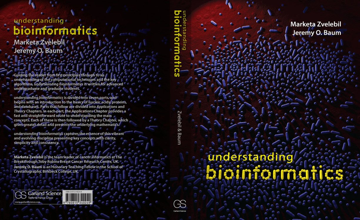 Bioscience book cover design