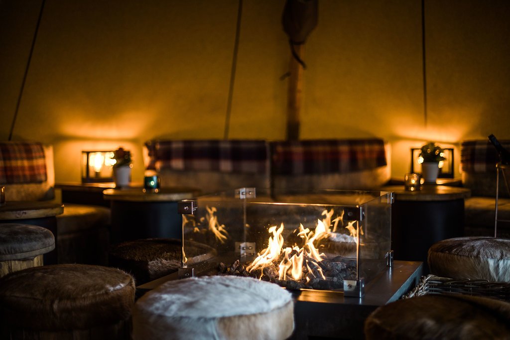 The Orange Tree, Chadwick End - Tepee - Lovely Pubs