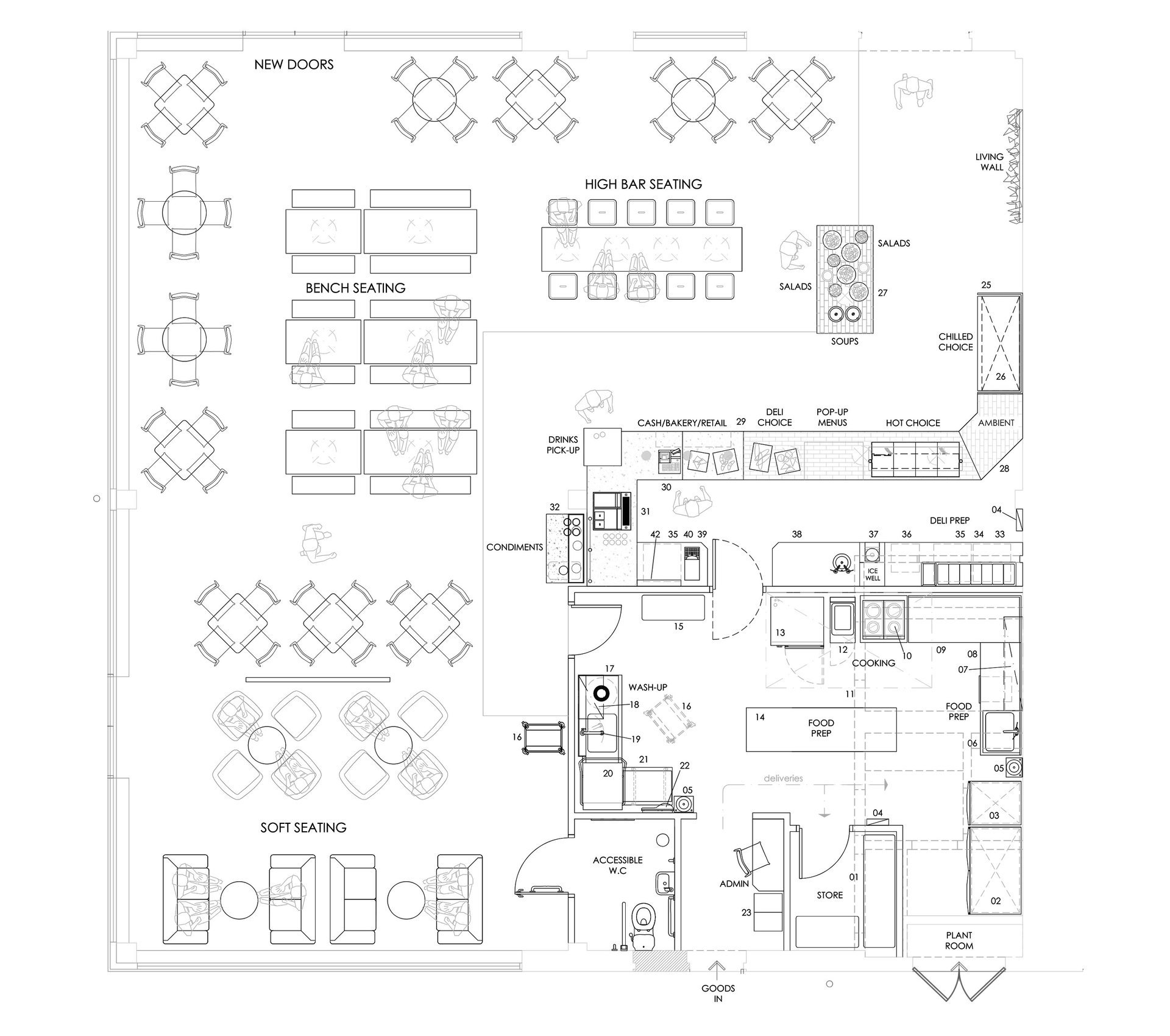 Commercial Catering Interior Design & kitchen fit out