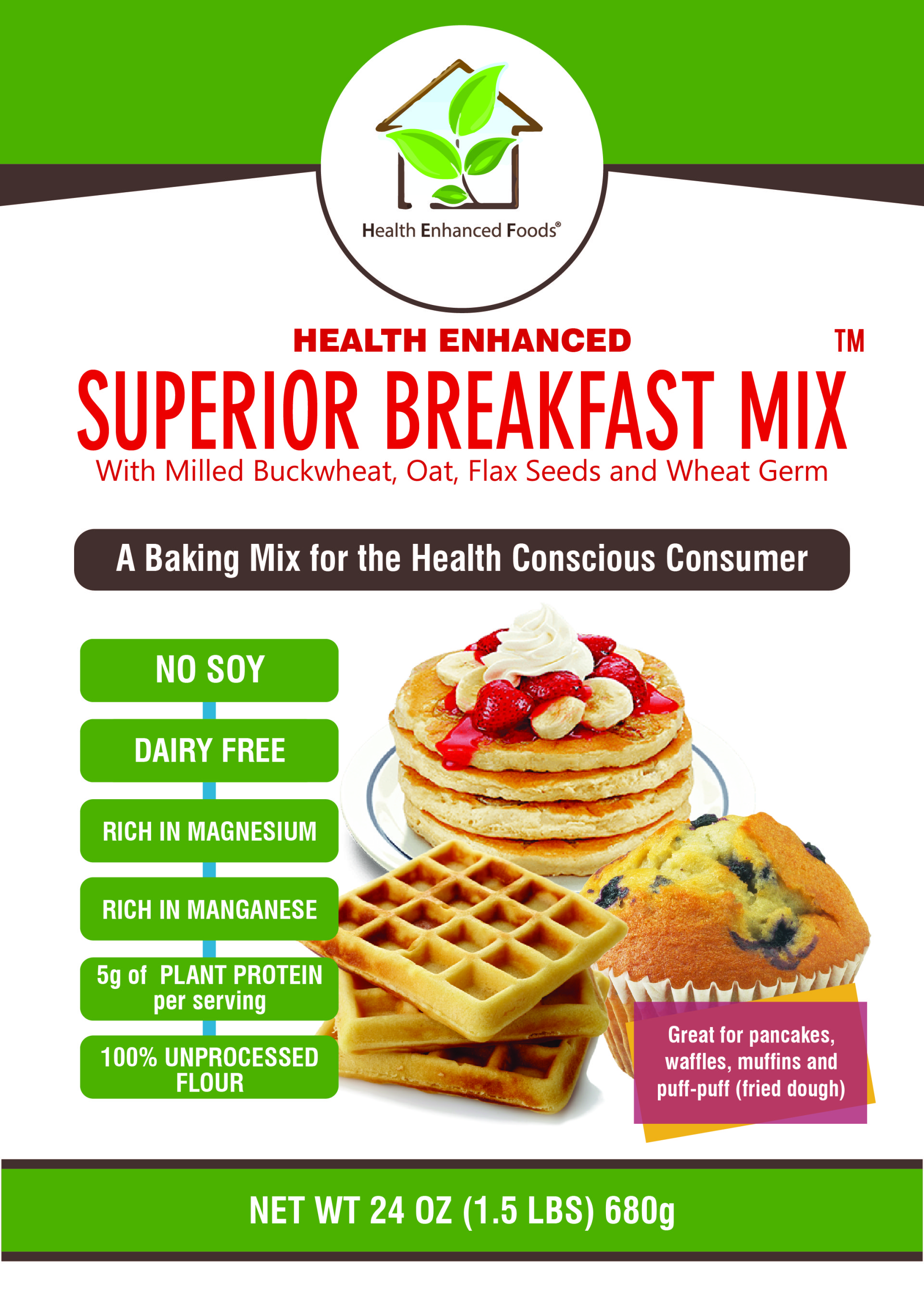 Health Enhanced Foods | Specialty Flour Blends for your Health!