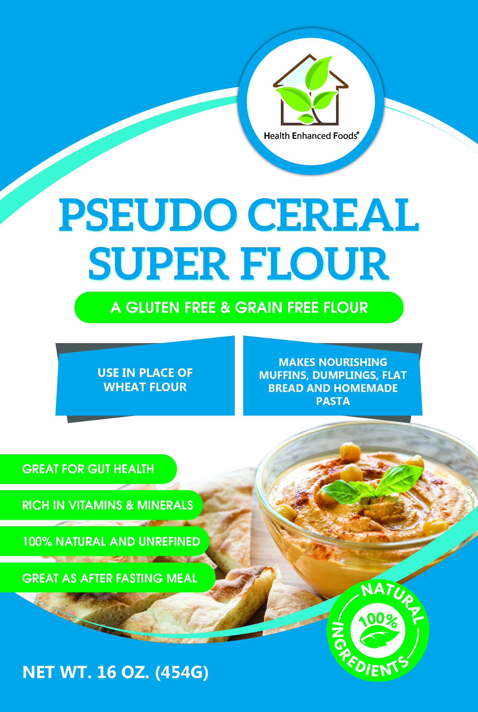 Health Enhanced Foods | Specialty Flour Blends for your Health!