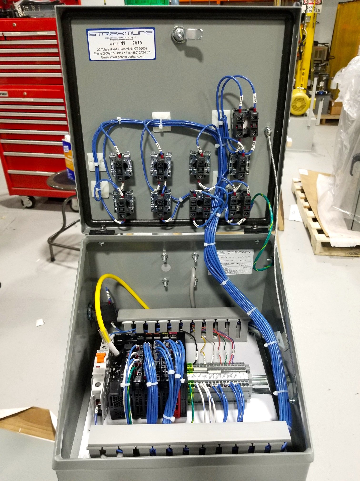 Control Panel Design, Fabrication and Testing | Pearse Bertram+