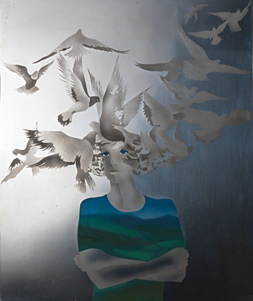 Sally Scott Retrospective; Glass, Paintings and Prints