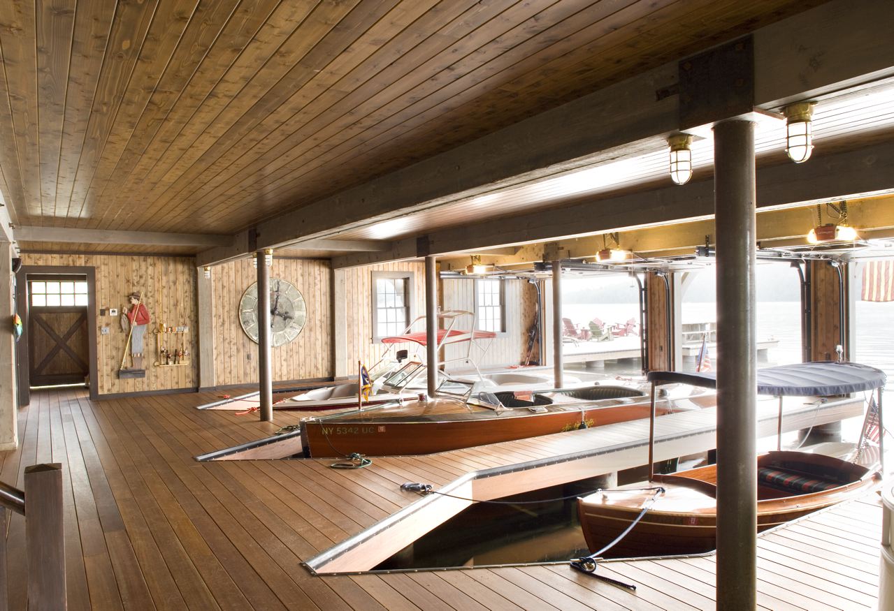 Adirondack Design - Saranac Lake, NY - Boathouses Portfolio