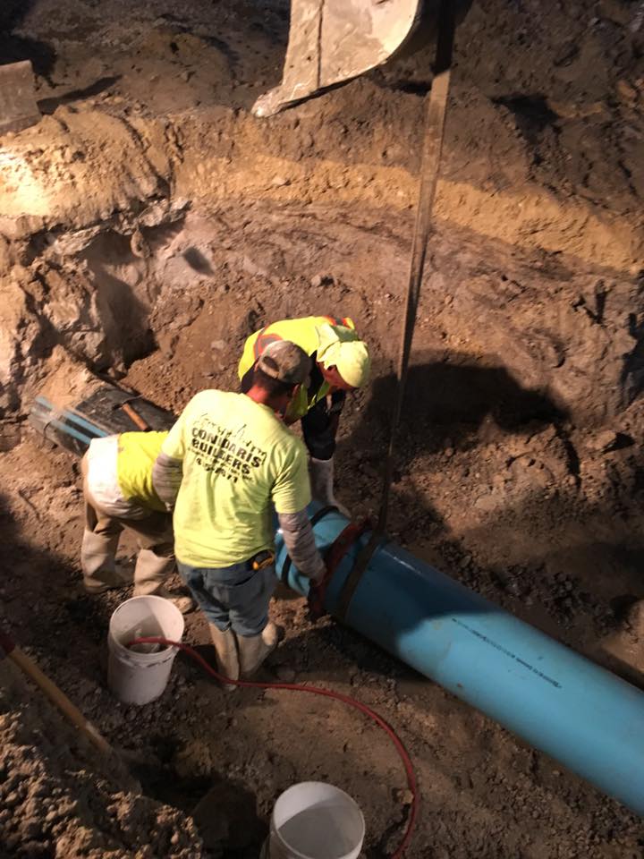 Underground Work| Lee County, FL | Conidaris Builders & General ...