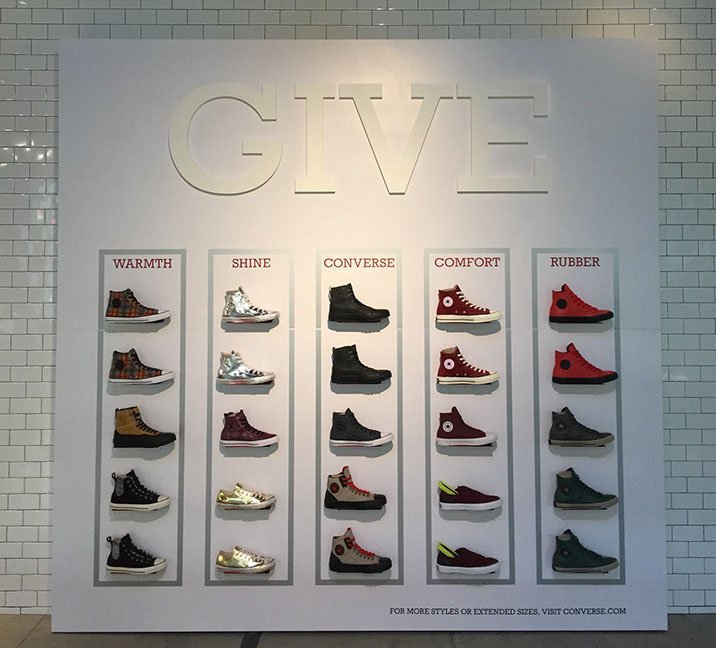 Q20 Designs Converse Direct to Consumer Retail Brand Experience