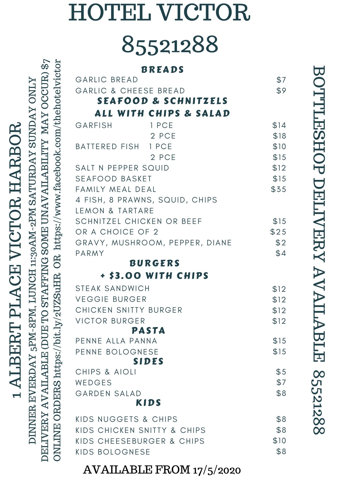 Dining | Victor Harbor, SA | Hotel Victor