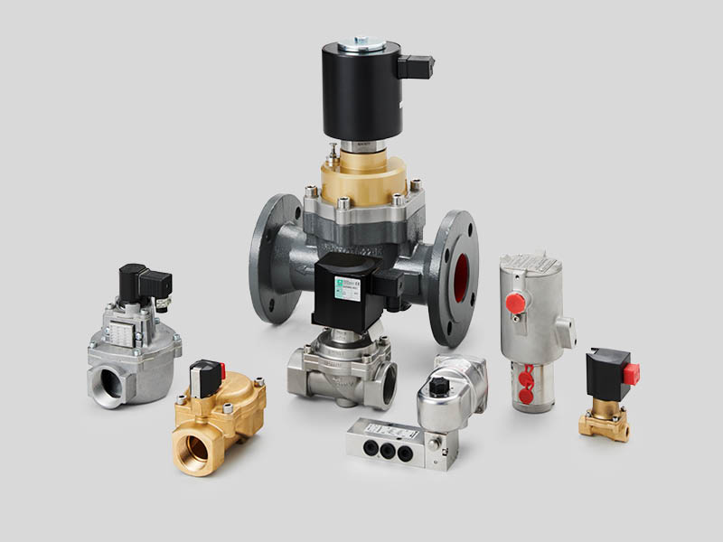 Ventiler för vatten, ånga och kemikalier