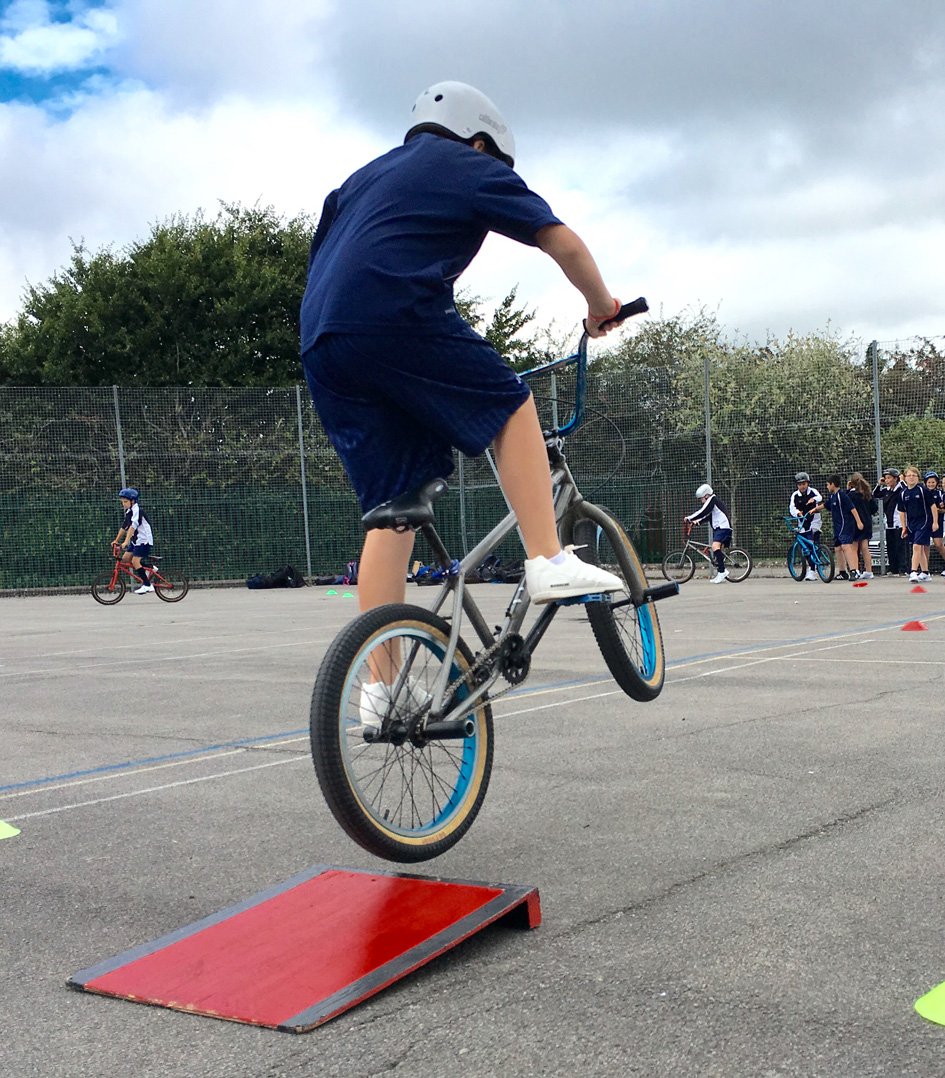 School BMX Workshops & Assemblies - Growth Mindset through BMX