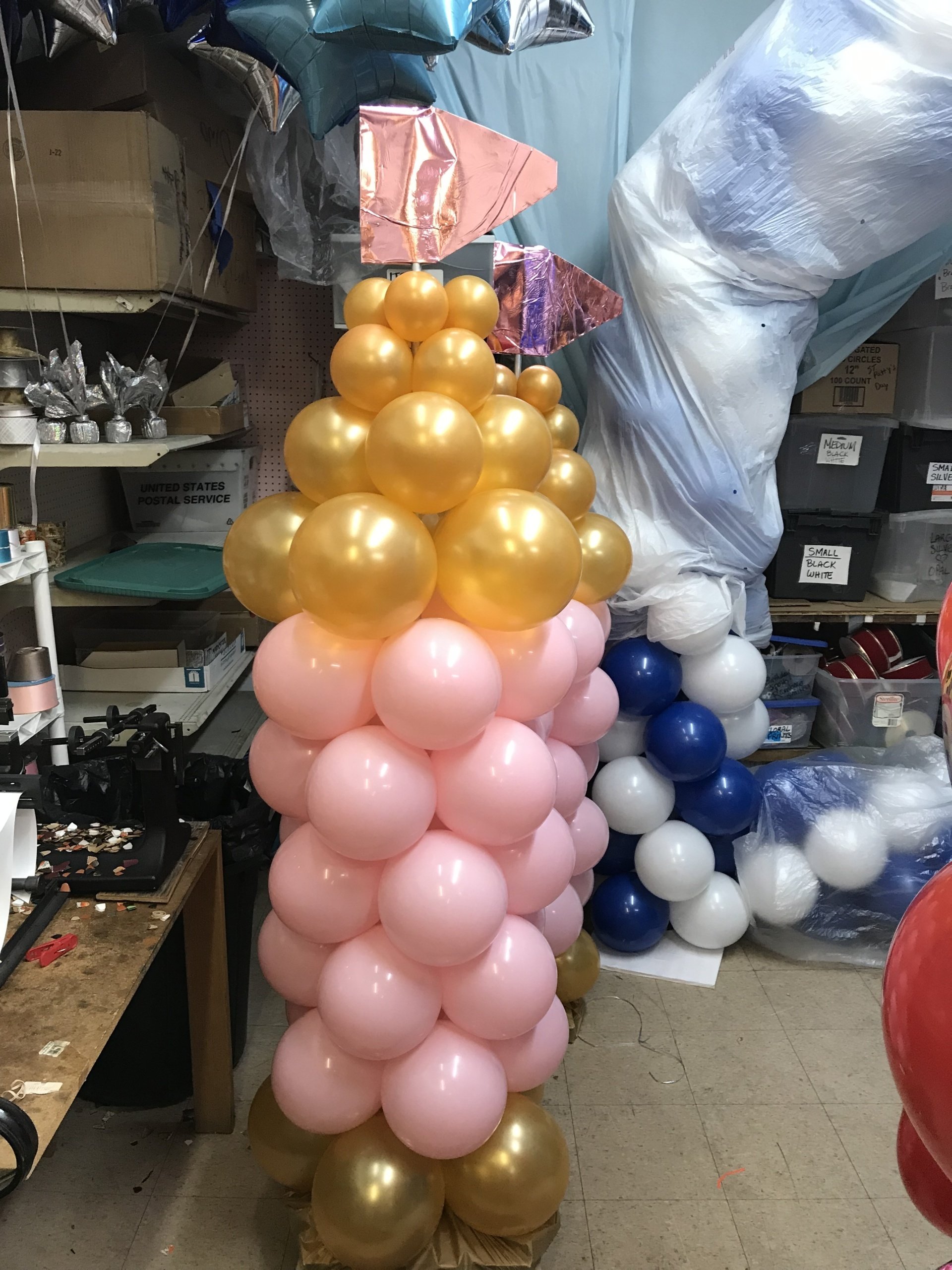 columns - Philadelphia,, PA - Dino's Party Center, Balloon decorations ...