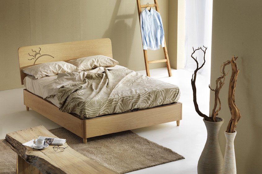 Letti in legno e in tessuto | Firenze | Sistema Riposo