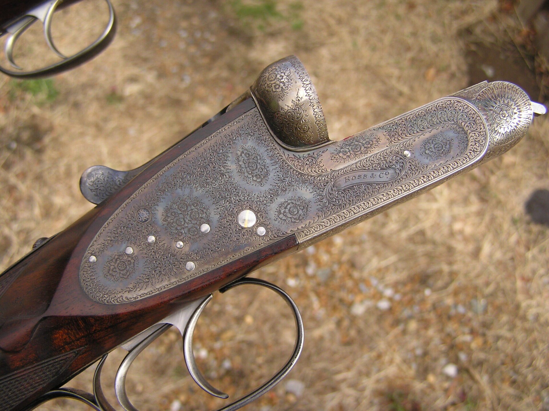 Exceptionally Fine Vintage Matched Pair of Boss 12ga. Game Guns Made in ...