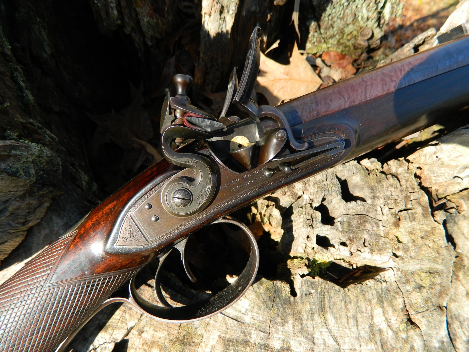 Extremely Rare Joseph Manton 16-bore Double Rifle #1514, ca. 1801. SOLD
