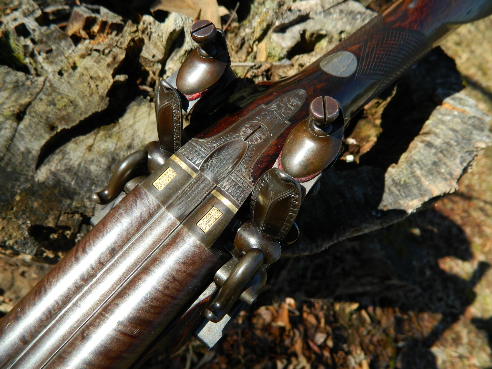 Extremely Rare Joseph Manton 16-bore Double Rifle #1514, ca. 1801. SOLD
