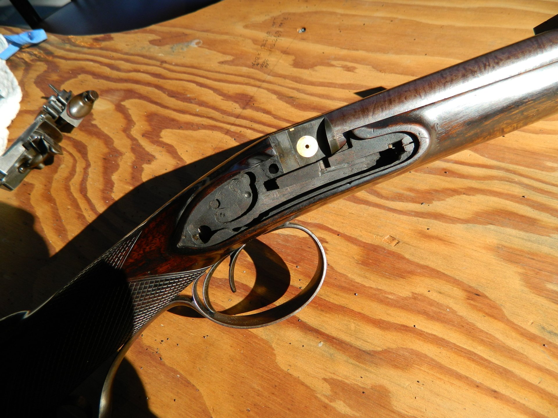 Extremely Rare Joseph Manton 16-bore Double Rifle #1514, ca. 1801. SOLD