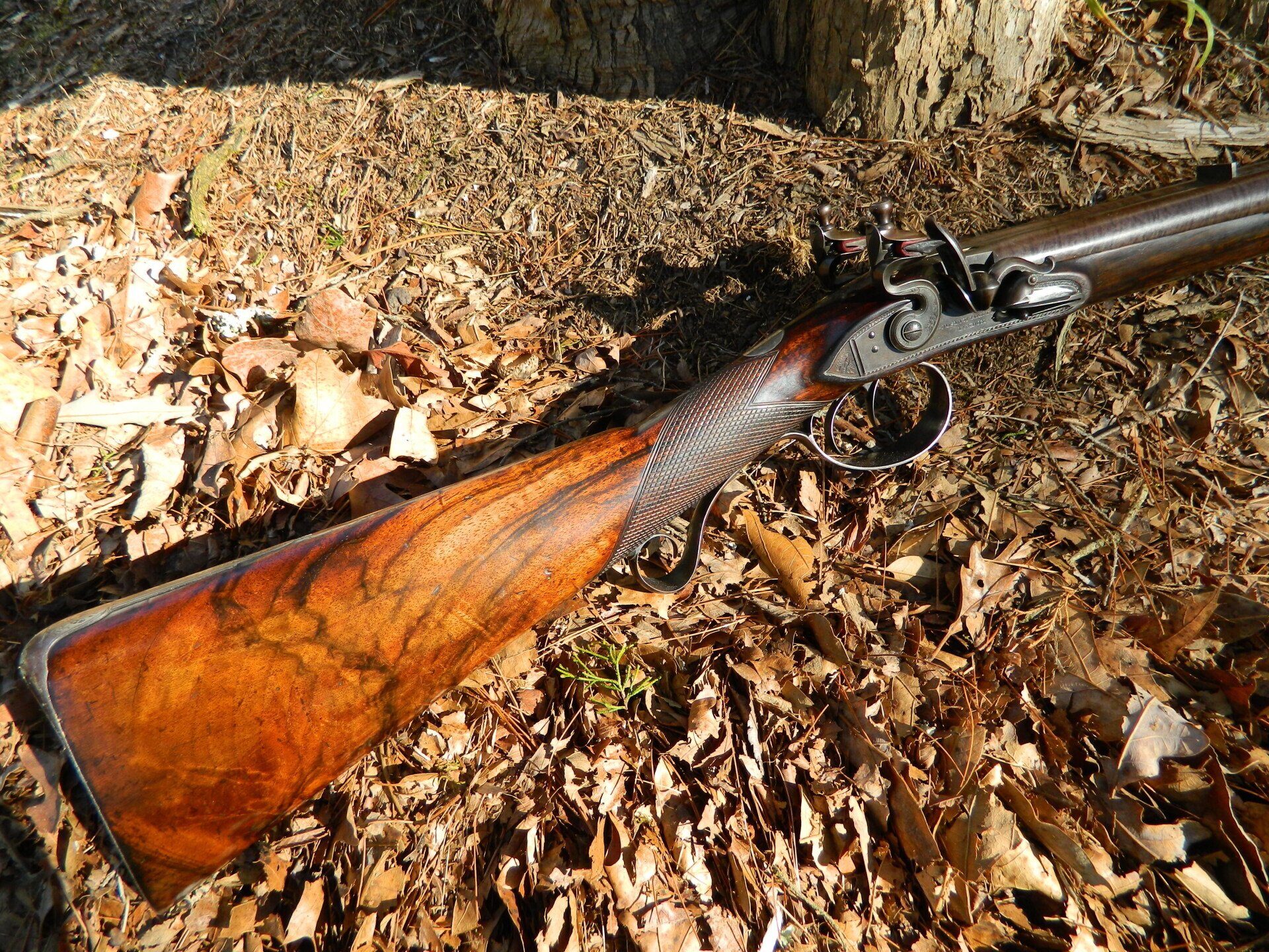 Extremely Rare Joseph Manton 16-bore Double Rifle #1514, ca. 1801. SOLD