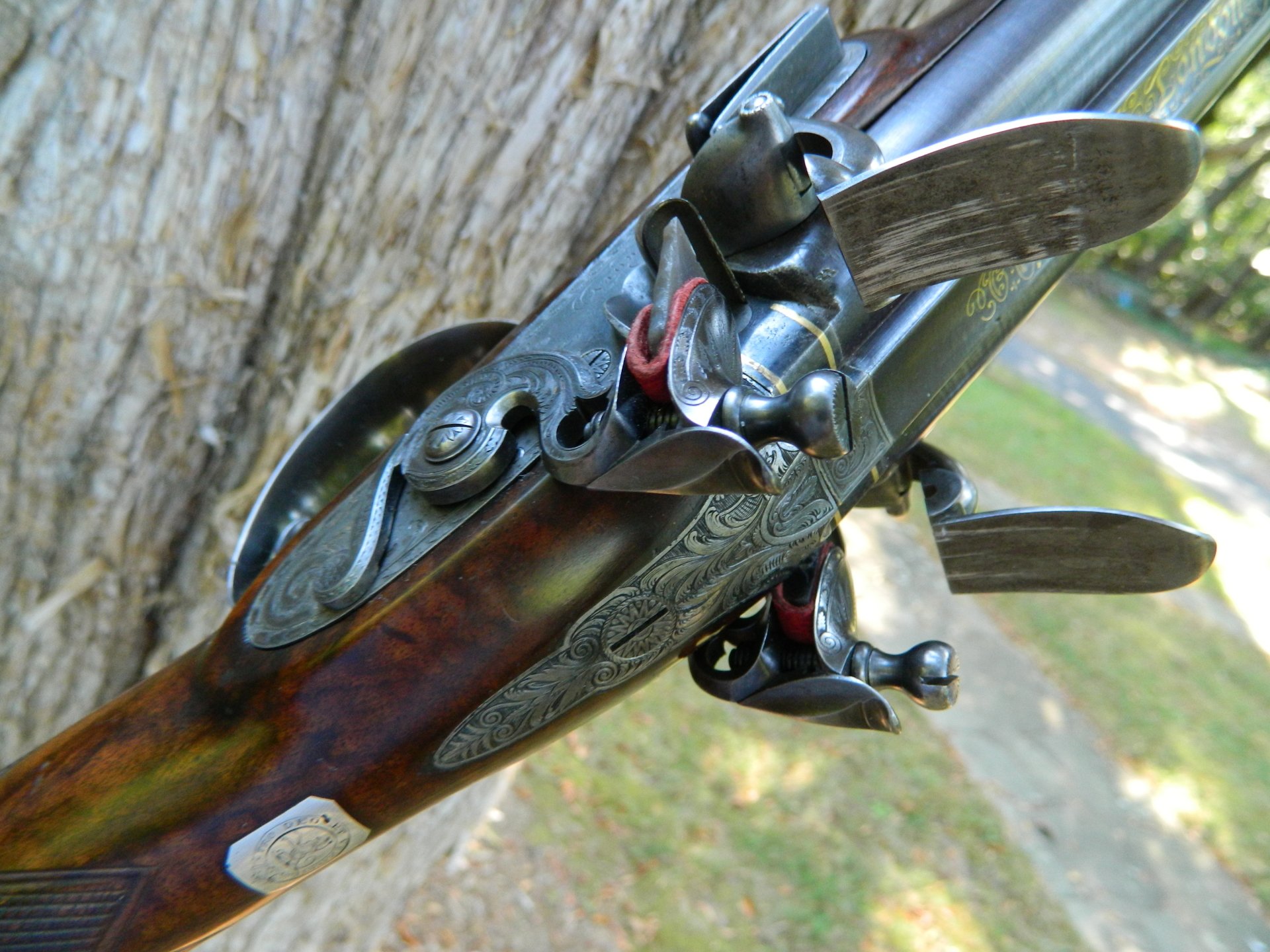 James Purdey, London. Extraordinarily rare 15-bore, Double-barreled ...