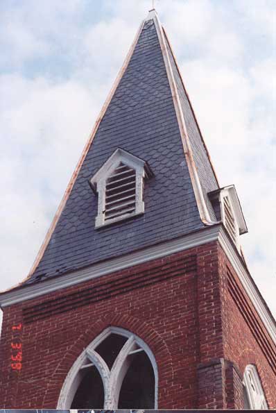 Steeple Painting, Repair and Replacement | Leeland's Slate Roofing
