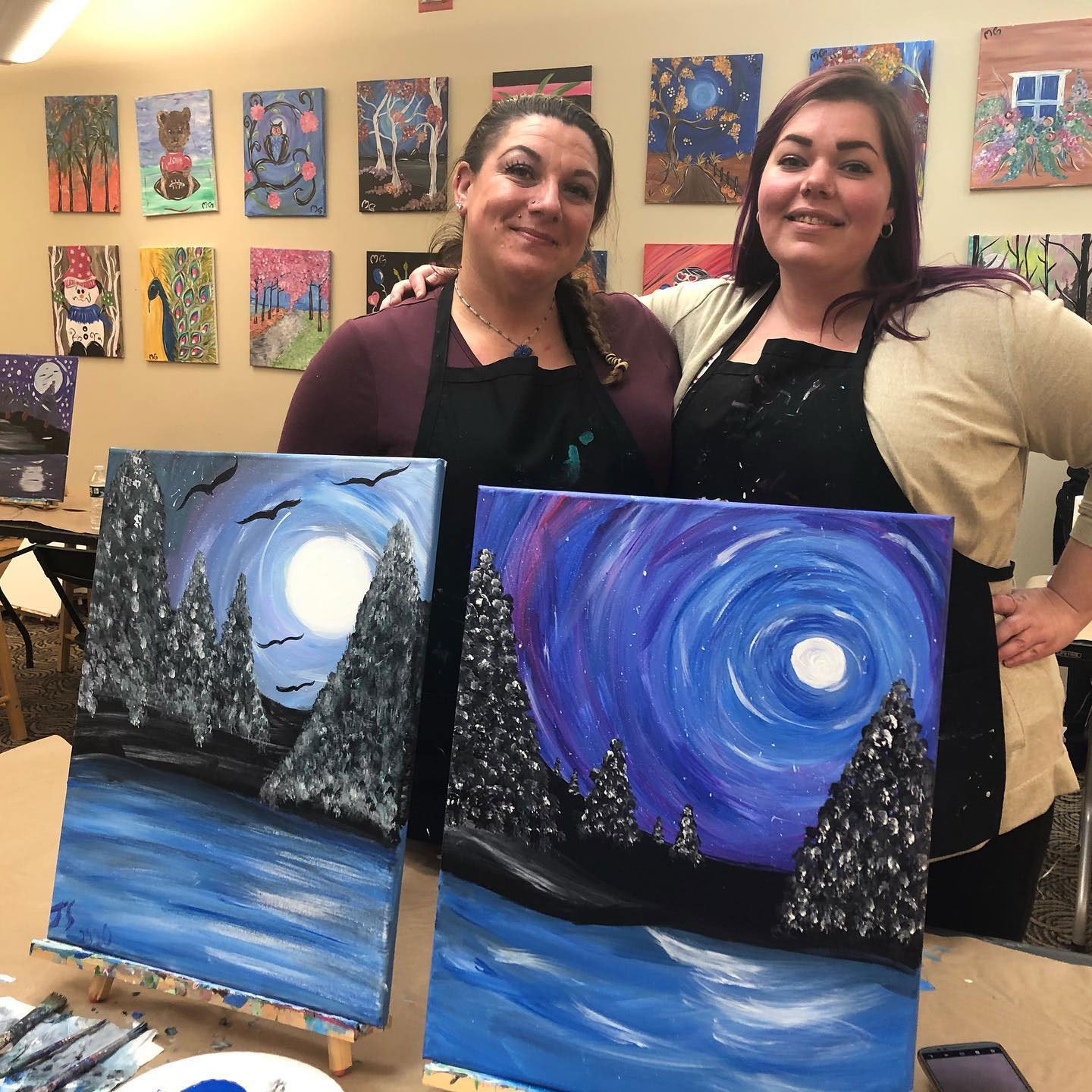 Paint & Sip Party Experience, Canvas n Cup