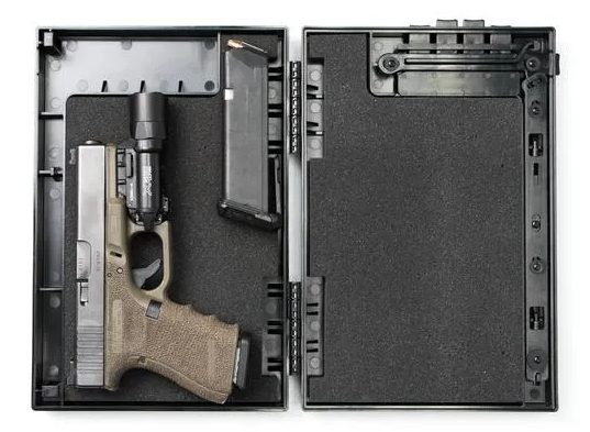 Stop Box: Instant-access handgun retention device