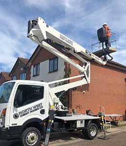 Operated Cherry Picker Hire, 18m and 20m Operated Access Platform Hire