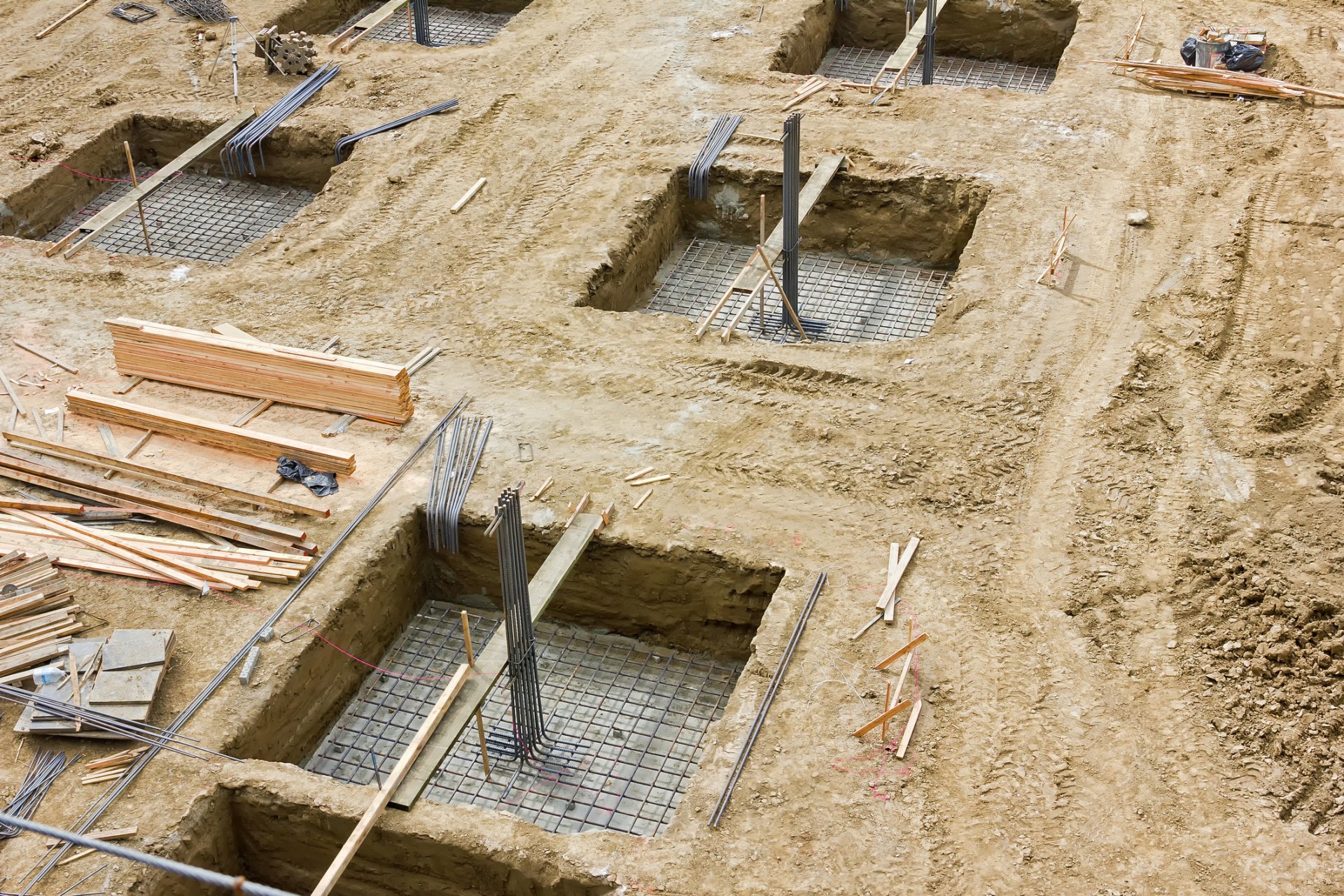 Concrete Footings in Jefferson City, MO | Firebird