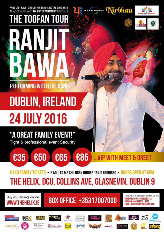 Ranjit Bawa Live in Dublin