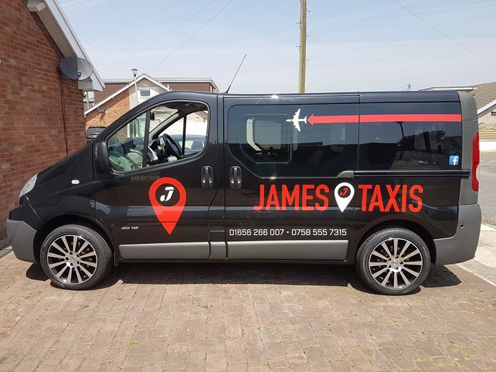 James Taxis and Minibuses; Taxi hire, minibuses and cabs in Porthcawl