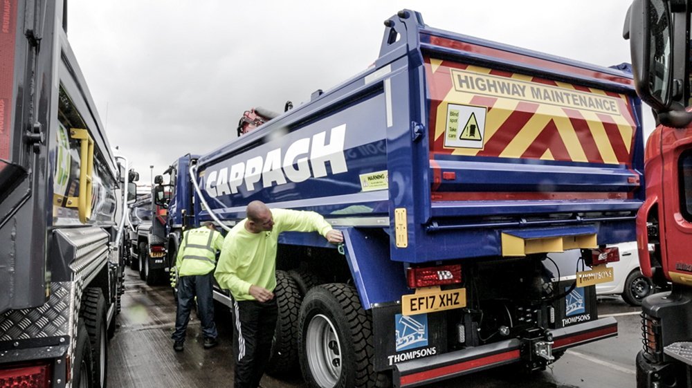 Bus washing in Purfleet from Vamp Truck and Bus Wash Ltd