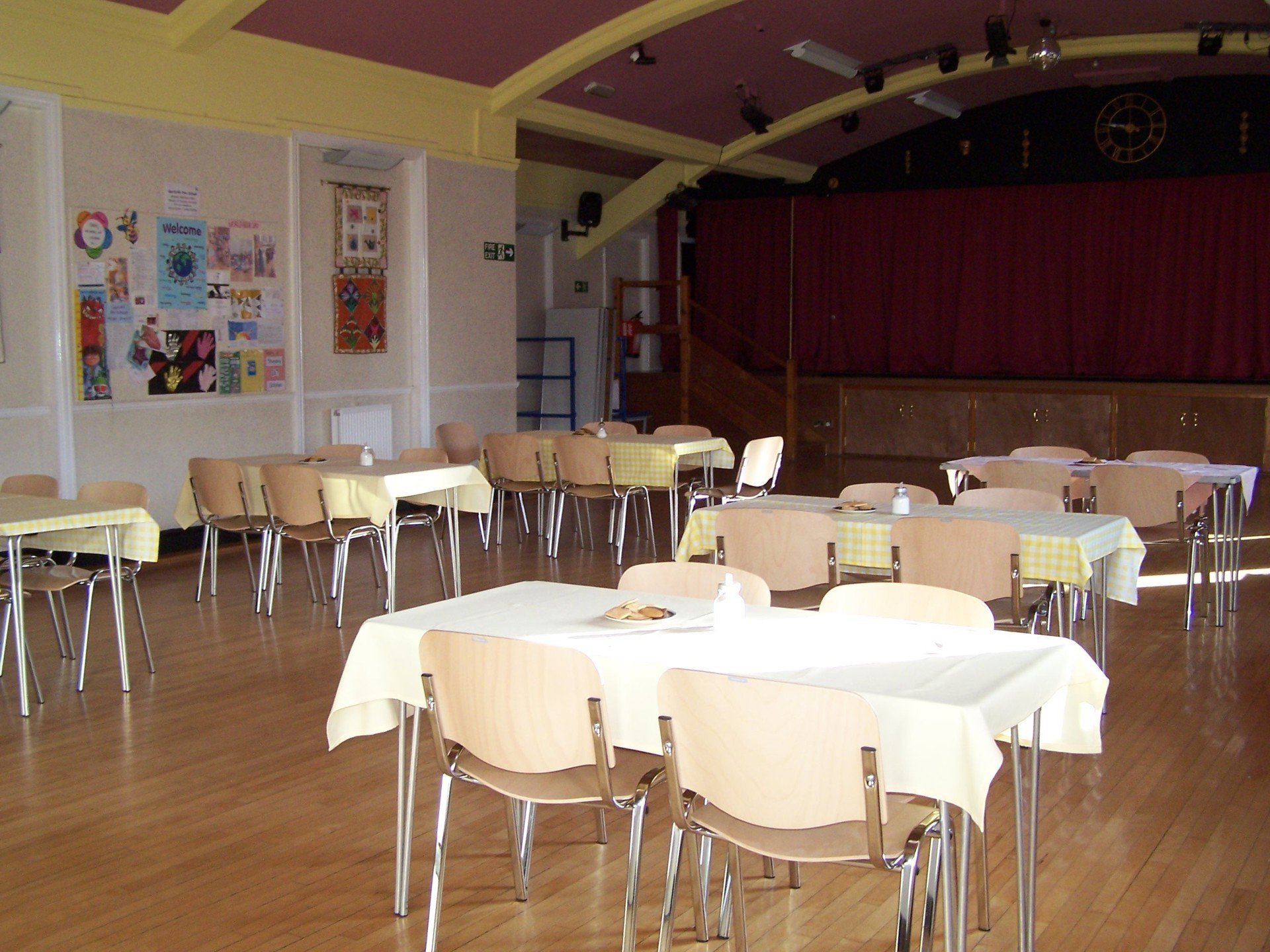Layout of Functions | Miners’ Welfare Hall | Garforth Community ...