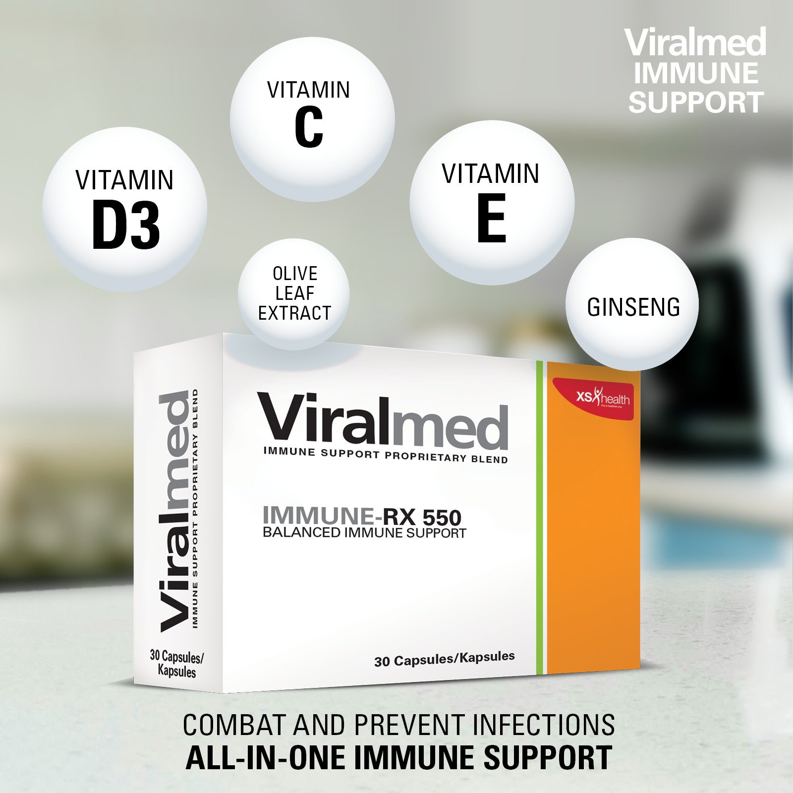 Viralmed brand designed by LKDA