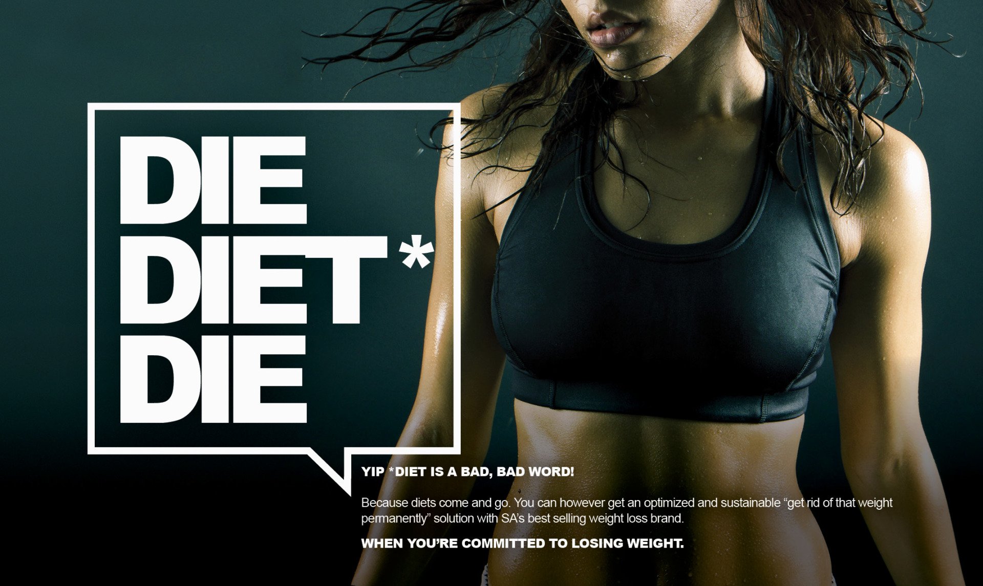 USN weight loss campaign developed by LKDA
