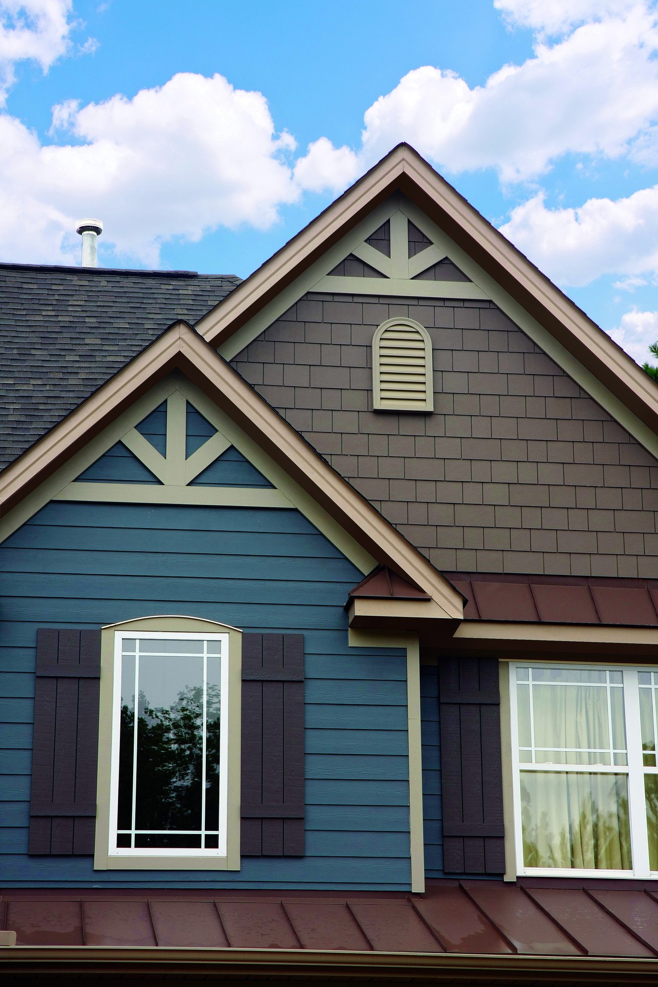 Blue Siding in Dallas, Texas— Preview Construction