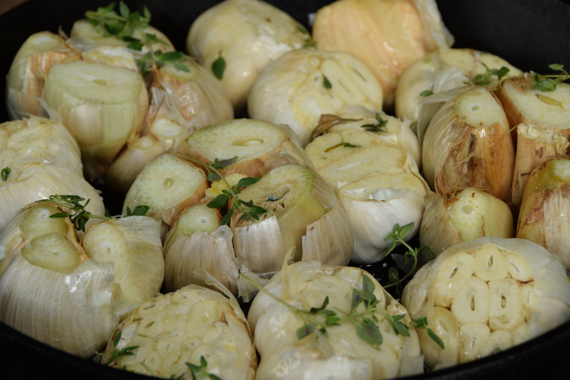 Grilled Roasted Garlic Puree Recipe | Western BBQ