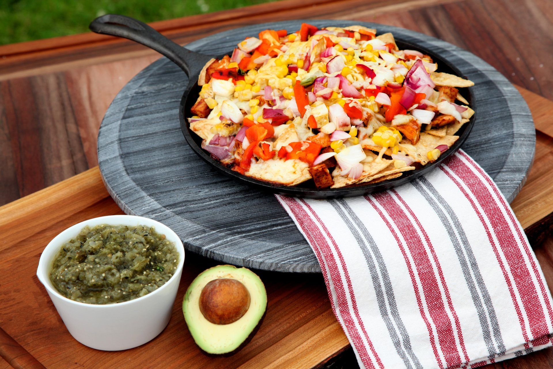 Fiesta BBQ Grilled Chicken Nachos Recipe | Western BBQ