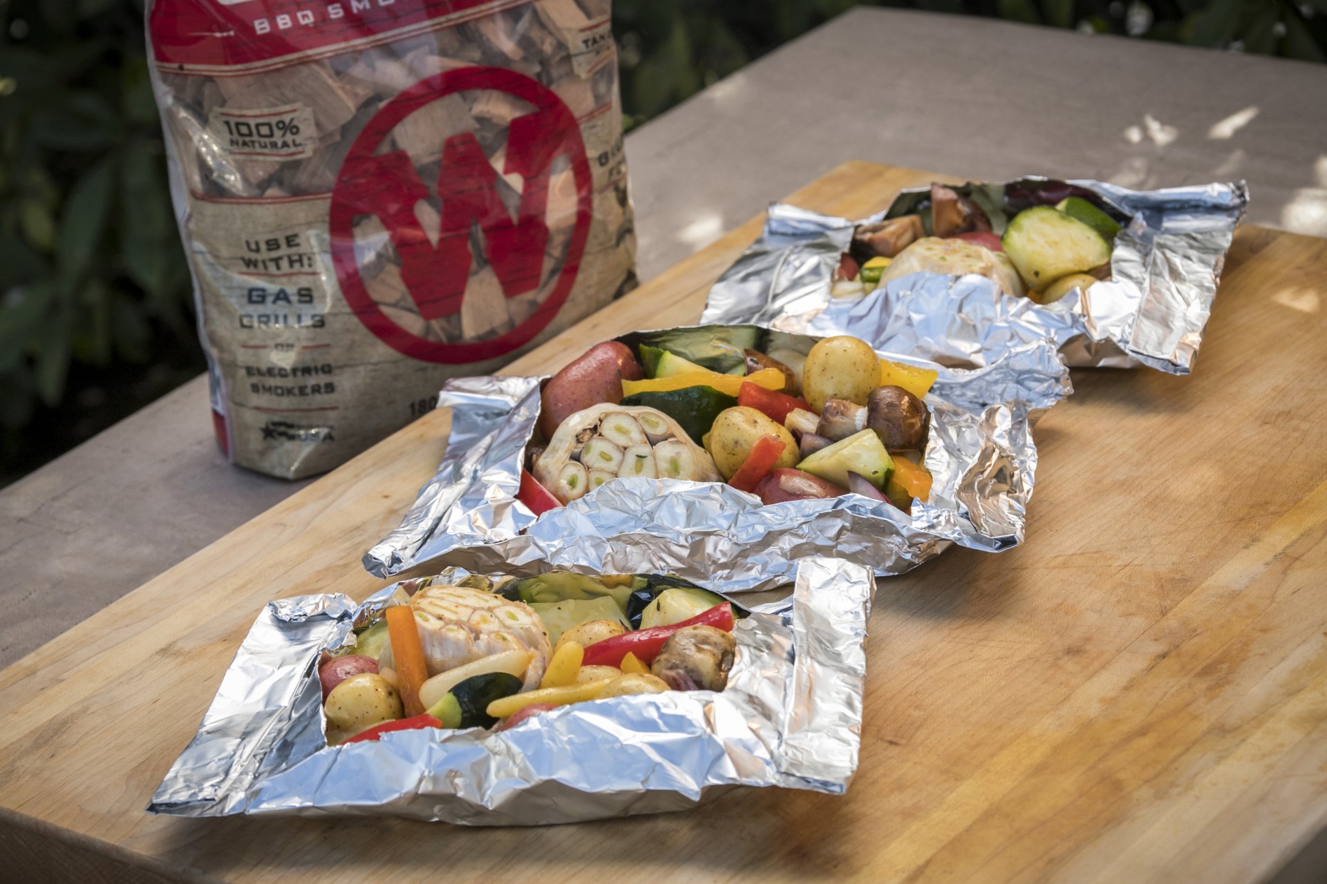 Smoked Vegetable Packets Recipe | Western BBQ