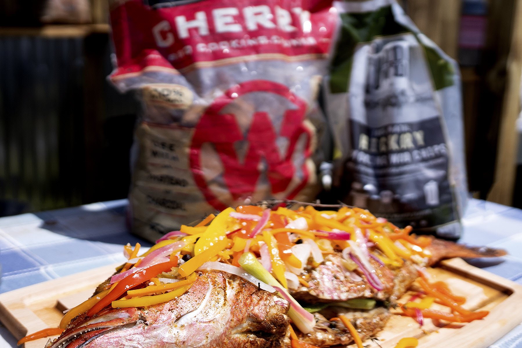 Grilled Snapper with Jamaican Escovitch Recipe | Western BBQ